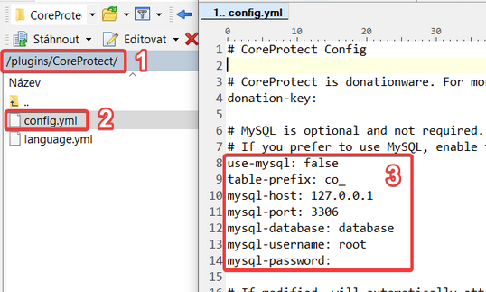 CoreProtect – Hicoria Wiki CZ